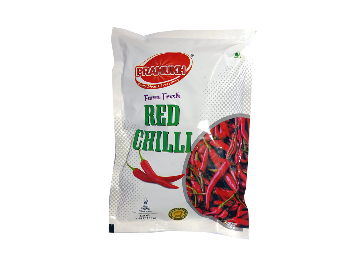 RED CHILLI FROZEN 310GM PRAMUKH